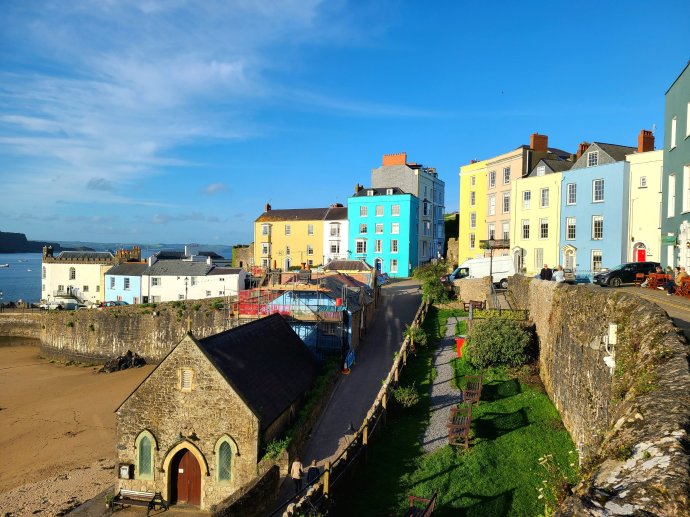 Colourful Tenby: Wale’s ‘Little Fortress of the Fish’ | Tales of a ...